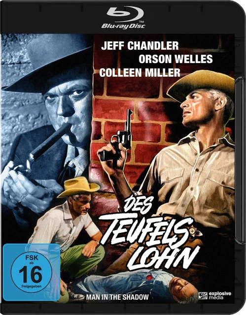 DES TEUFELS LOHN (Man in the Shadow) (Blu-ray) Chandler Jeff Welles ...