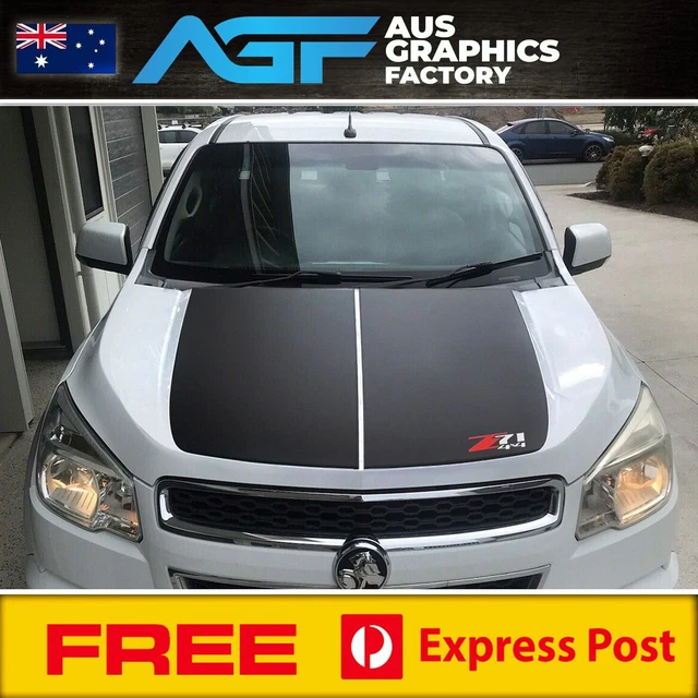 Z71 BONNET DECALS For PRE-FACELIFT Holden Colorado 2012 - 2016 RG ...