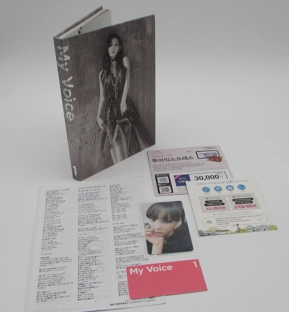 TAEYEON MY VOICE Girls' Generation Photo card CD Kpop SNSD C698 EUR 54,50 - PicClick FR