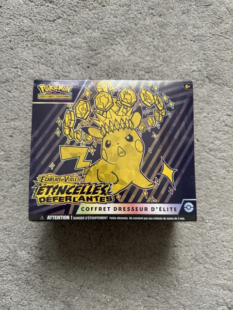 POKÉMON COFFRET ETB EV8 Etincelles Déferlantes EV08 Pikachu - Neuf ...