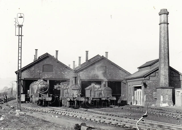 1 BLACK & WHITE 7x5 BR STEAM RAILWAY PRINT PHOTOGRAPH.1960`s £1.10 ...