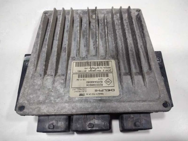 8200501860 CALCULATEUR MOTEUR Ecu Pour Renault Modus Confort Dynamique ...