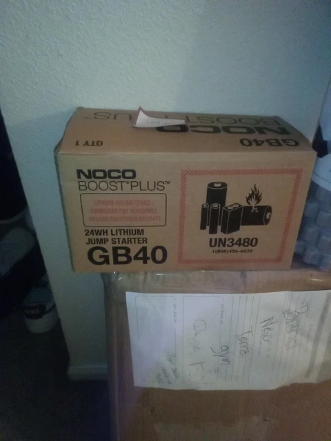 NOCO BOOST PLUS GB40 1000A 12V UltraSafe Portable Lithium Batterie Jump ...