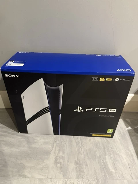 SONY PLAYSTATION 5 Pro 2TB Console Disc Free PS5 Digital 4K 120 HDR ...