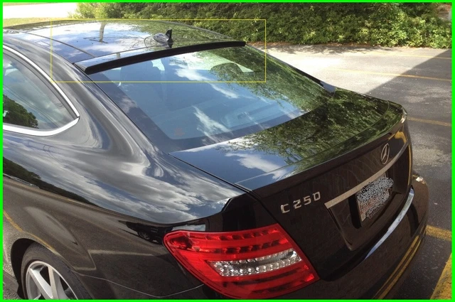 MERCEDES W204/C204 C-CLASS COUPE 2door REAR/ROOF SPOILER (2011-2014) £ ...