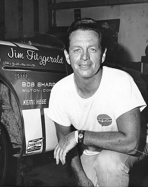 JIM FITZGERALD - Bob Sharp Racing Old Motor Racing Photo $9.00 ...