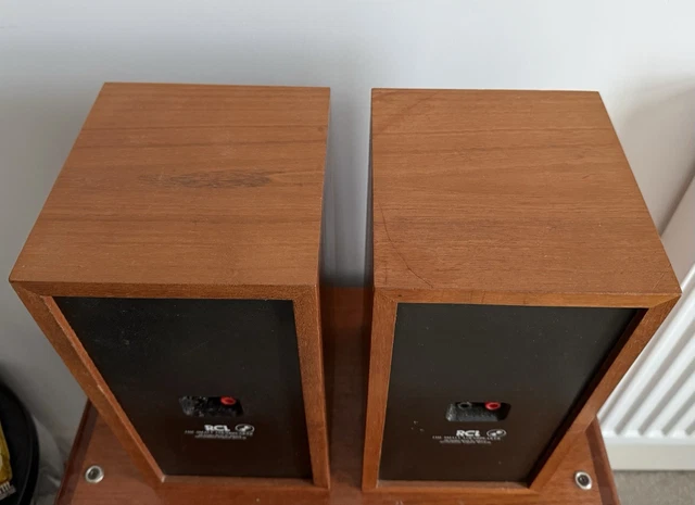 RCL THE SMALL Loudspeaker Mini Monitor LS3/5A Linn Kan Teak Excellent ...