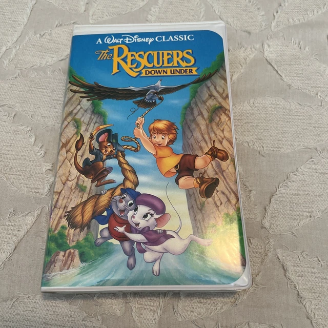 THE RESCUERS DOWN Under (VHS, 1991) EUR 5,43 - PicClick FR