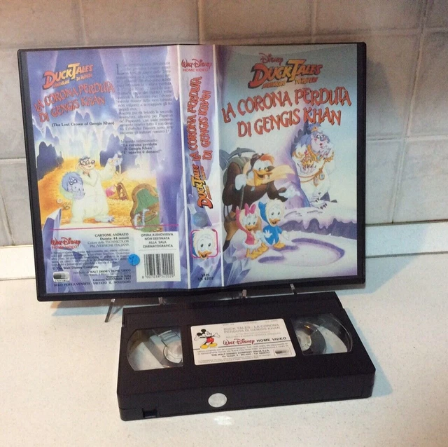 VHS FILM DUCK Tales Avventure Di Pap.La Corona Perduta Di Gengis Khan ...