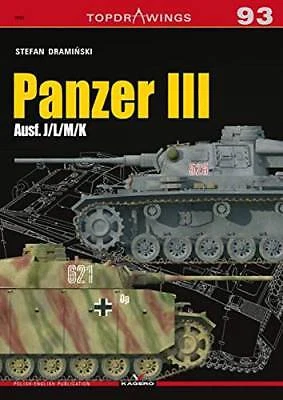 PANZER III AUSF JLMK 7093 Top Drawings, Stefan Dra EUR 19,33 - PicClick FR