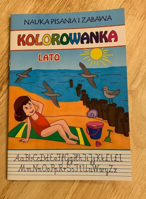 Zabawa I Naklejki Kolorowanka Wr Ki Po Polsku Polska Ksiazeczka