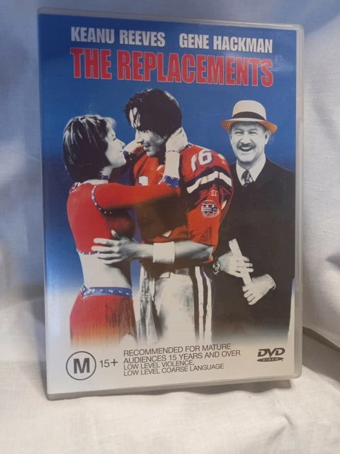 THE REPLACEMENTS DVD - Keanu Reeves - Gene Hackman £12.37 - PicClick UK