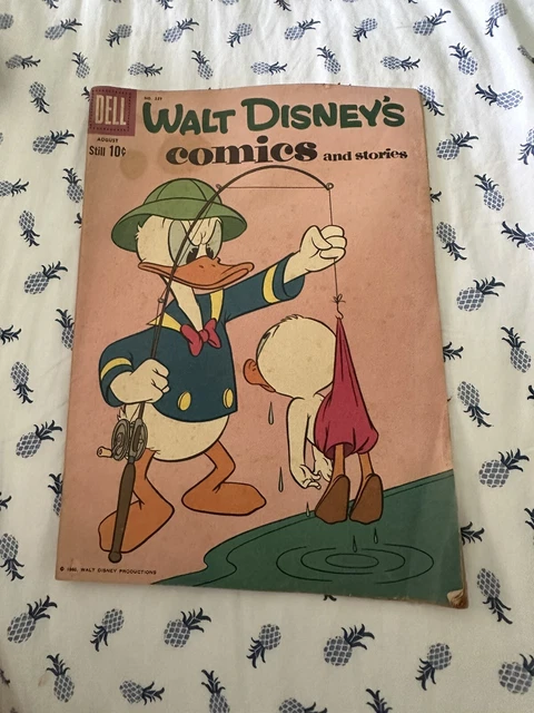 WALT DISNEY'S AND Stories #239 Donald Duck Dell Comics August 1960 $3. ...