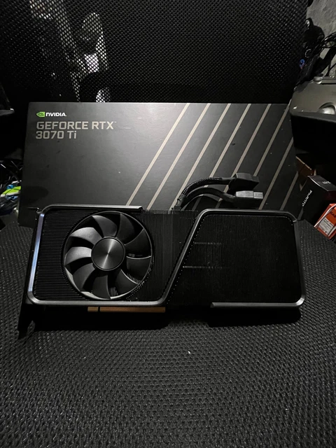 NVIDIA GEFORCE RTX 3070 Ti Founders Edition 8Go GDDR6X Carte Graphique ...