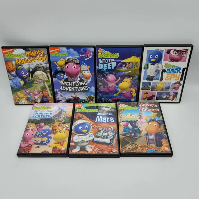 THE BACKYARDIGANS DVD Lot of 7 Nickelodeon Nick Jr. $14.99 - PicClick