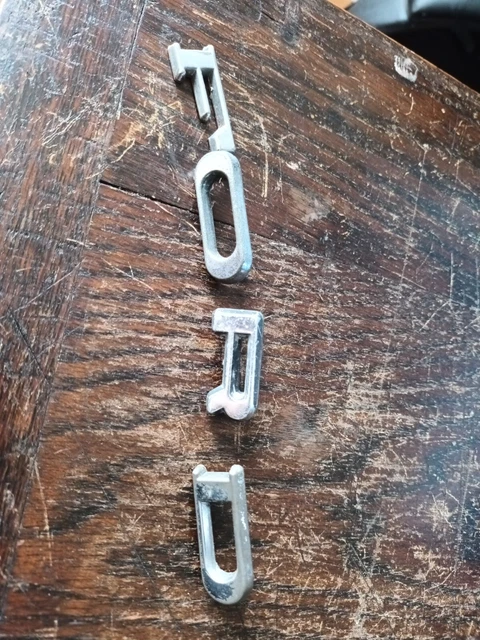 FORD BOOT BONNET Badge Letters for FORDEscort Mk1 Twincam mexico GT ...