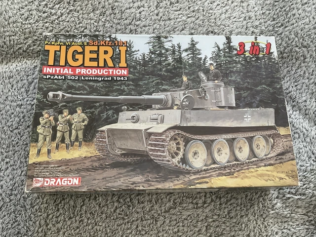 DRAGON TIGER 1 Initial Production Sd.Kfz.181 Pz.Kpfw.VI Ausf.E 1:35 ...