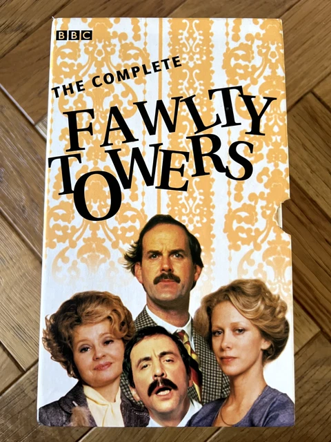 THE COMPLETE FAWLTY Towers BBC Series VHS 4 Tape Boxset John Cleese ...