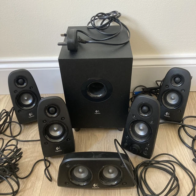 LOGITECH Z506 SURROUND Sound Speakers 5.1 £39.99 - PicClick UK