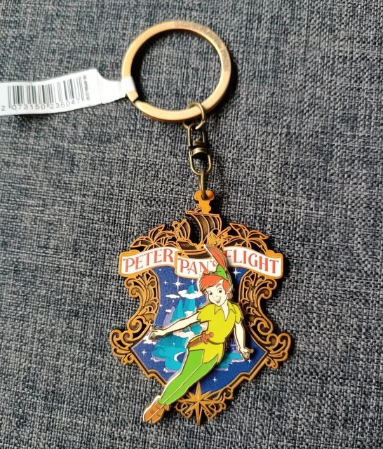 PORTE CLÉ KEYCHAIN Peter Pan Flight Disneyland Paris Disney EUR 11,89 ...