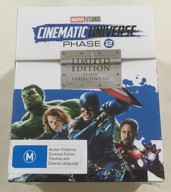 MARVEL STUDIOS CINEMATIC Universe Phase 2 MCU - 13-Disc Blu-Ray/DVD ...