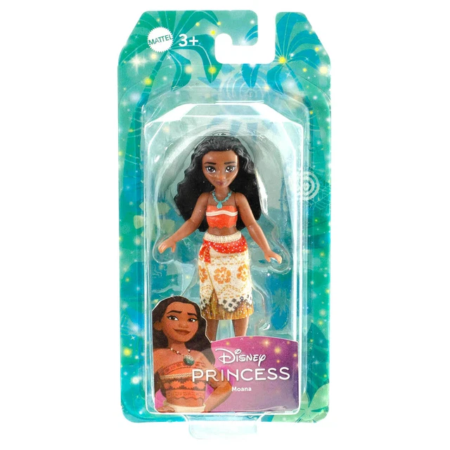 MATTEL DISNEY PRINCESS Moana 3-Inch Mini Doll Playset Kids Children ...