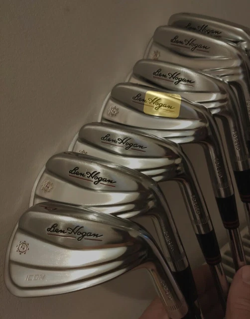 BEN HOGAN ICON Irons / 4-PW / X-Flex KBS Tour-V 120 Steel Shafts £400. ...