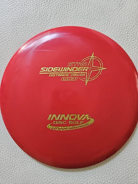 USED INNOVA STAR Sidewinder Distance Driver Disc - Red/Gold Holo - 171g ...