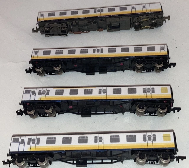 N GAUGE CLASS 421 Slam Door EMU Train In Connex Livery - DCC Fitted £94 ...