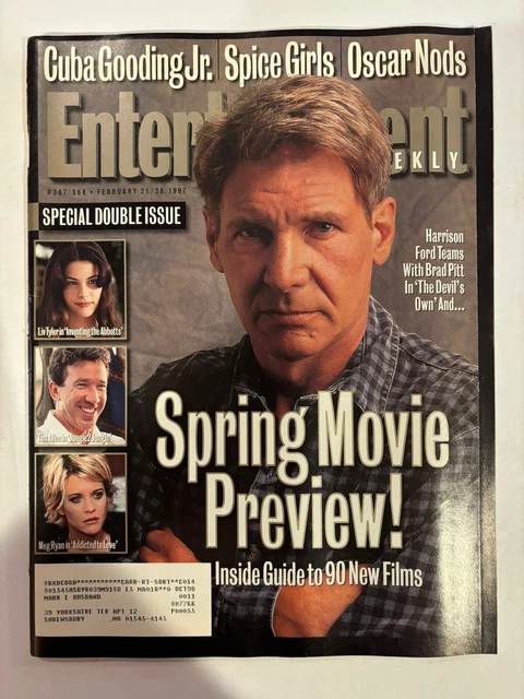 ENTERTAINMENT WEEKLY 367/368 Feb 1997 Harrison Ford Spice Girls Cuba ...
