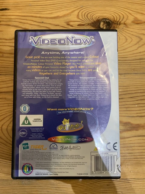 THE FAIRLY ODD Parents - Totally Spaced Out AND Transparents [DVD] RARE ...