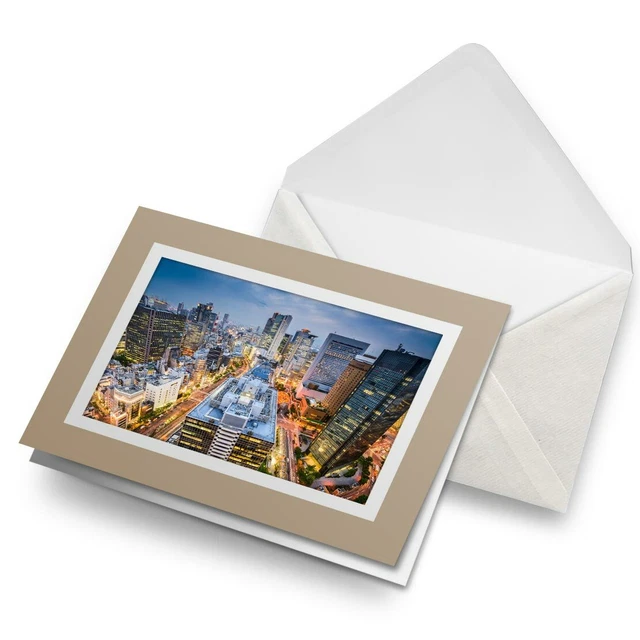 GREETINGS CARD (BIEGE) - Osaka City Japan Travel Cool #2794 EUR 7,08 ...