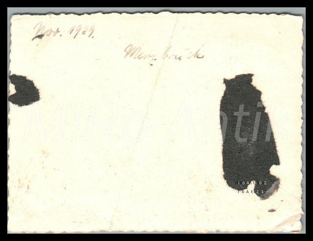 FOTO, WK2, 269.INF.DIV., Hptm. Taphorn, Merzbrück, Nov. 1939, L329L EUR ...