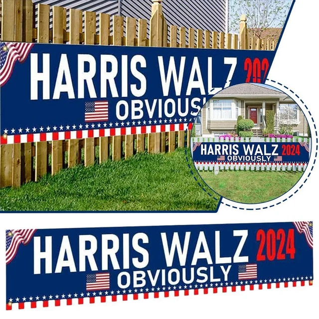 KAMALA HARRIS TIM Walz 2024 Flag Harris for President Harris Walz ...
