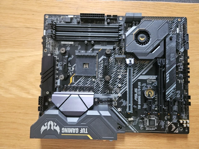 ASUS TUF GAMING X370-PLUS motherboard AM4 socket £83.90 - PicClick UK