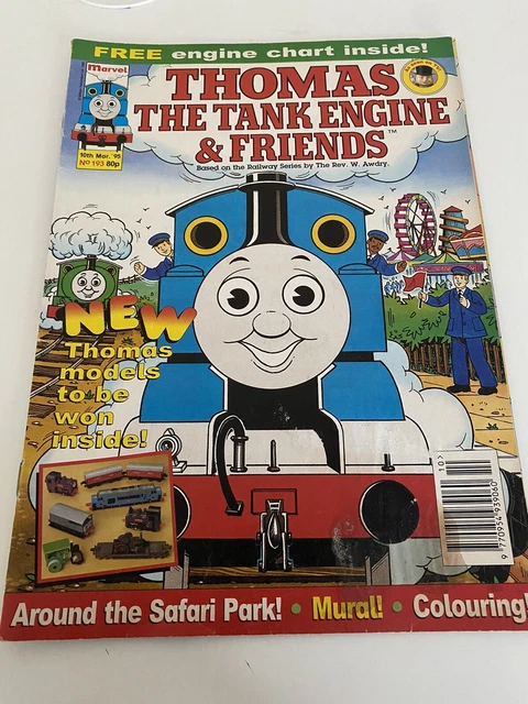 VINTAGE THOMAS THE Tank Engine & Friends Magazine 10th Mar 1995 Issue ...