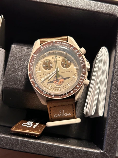 SWATCH X OMEGA Bioceramic Moonswatch Mission to Saturn EUR 350,00 ...