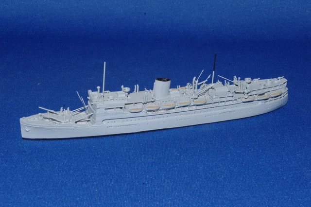 CM NL WW2 Troop Ship 'Hnlmts Dempo' 1/1250 Model Ship £56.99 - PicClick UK