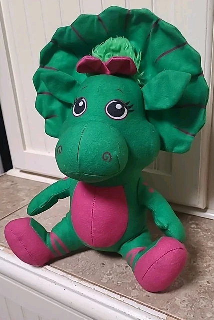 BARNEY AND FRIENDS Baby Bop Triceratops Plush 12" Stuffed Animal New ...
