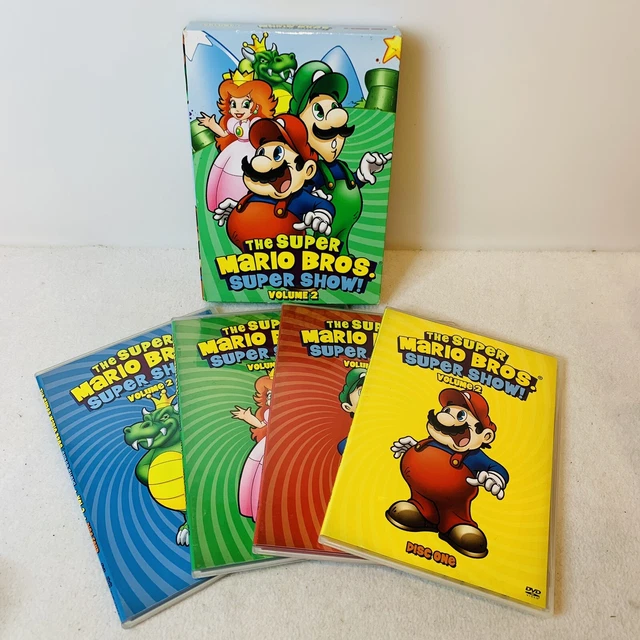 THE SUPER MARIO Bros. Super Show Volume 2 DVD 4-Disc Box Set 1989 ...