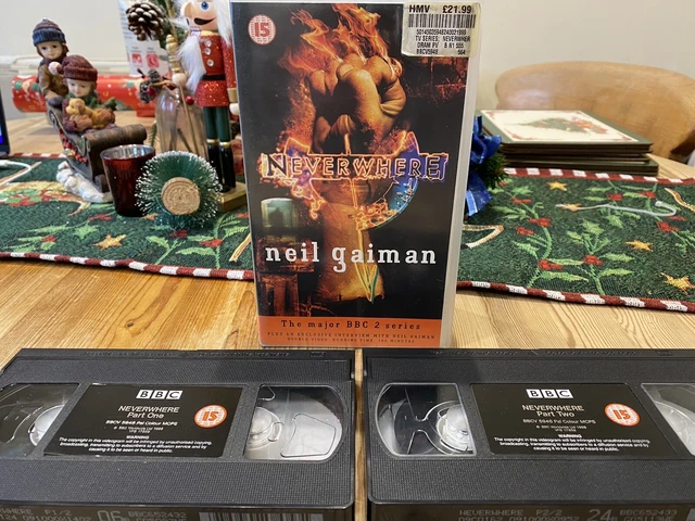 NEVERWHERE THE COMPLETE Series VHS Double Tape Set Very Rare Vintage ...