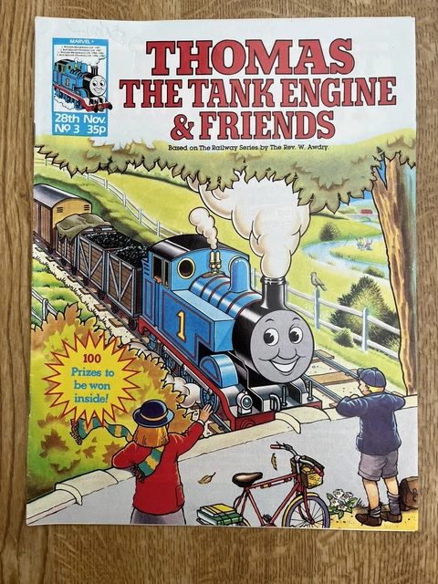 VINTAGE THOMAS THE Tank Engine & Friends Marvel Comic No. 3, 28th ...