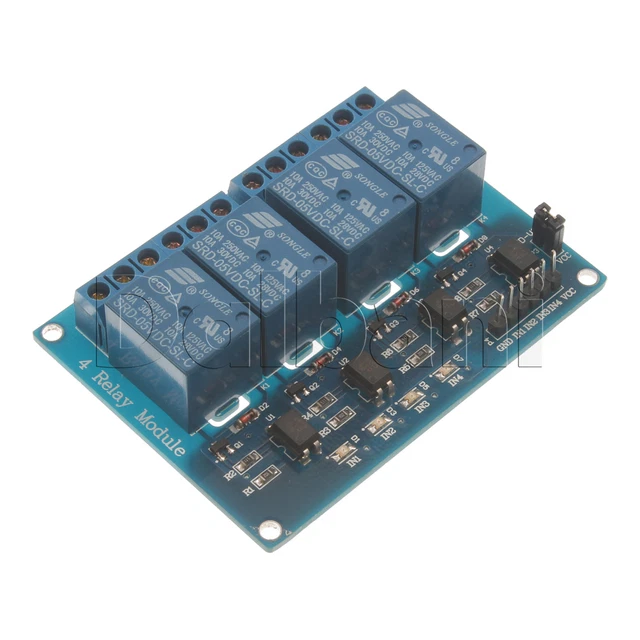 5V 4 CHANNEL Relay Shield Module Arduino Compatible $10.95 - PicClick