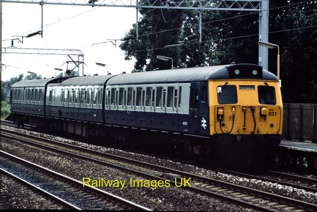 Railway Photo Class 304 Emu Emu 304 031 At Levenshulme C1980s £2 00