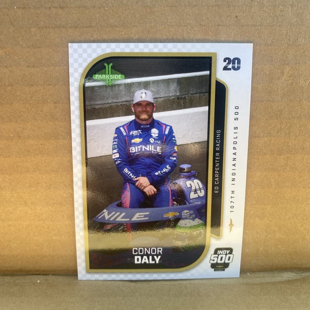 2024 PARKSIDE NTT Indy Car Racing Card CONOR DALY Indy 500 #109 EUR 1 ...