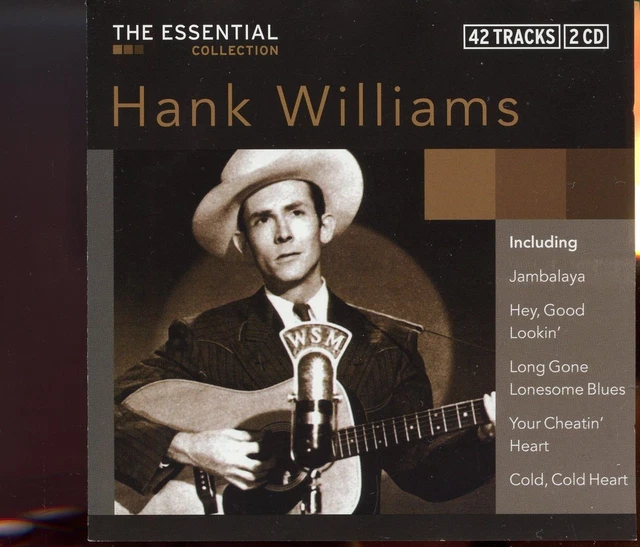 HANK WILLIAMS / The Essential Collection - 2CD - MINT £8.00 - PicClick UK