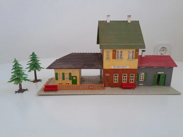 FALLER HO BAHNHOF Nr. 93 aus 60er/70er Jahre, Bahnhof "Zindelstein" EUR ...