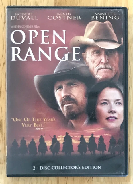 OPEN RANGE DVD Robert Duvall Kevin Costner Annette Bening EUR 14,25 ...