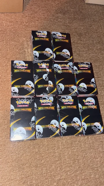 POKEMON TCG MEGA Evolutions Half Booster Box 18 Packs New & Sealed X1 £ ...