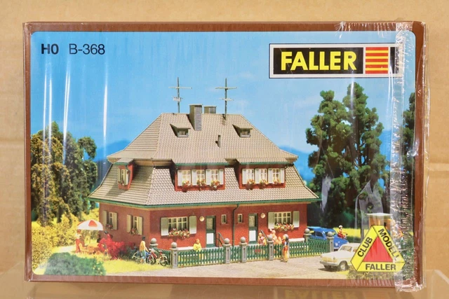 FALLER B-368 ÉCHELLE Ho Jardin Ville Semi Amovible Maison Type 4 Modèle ...